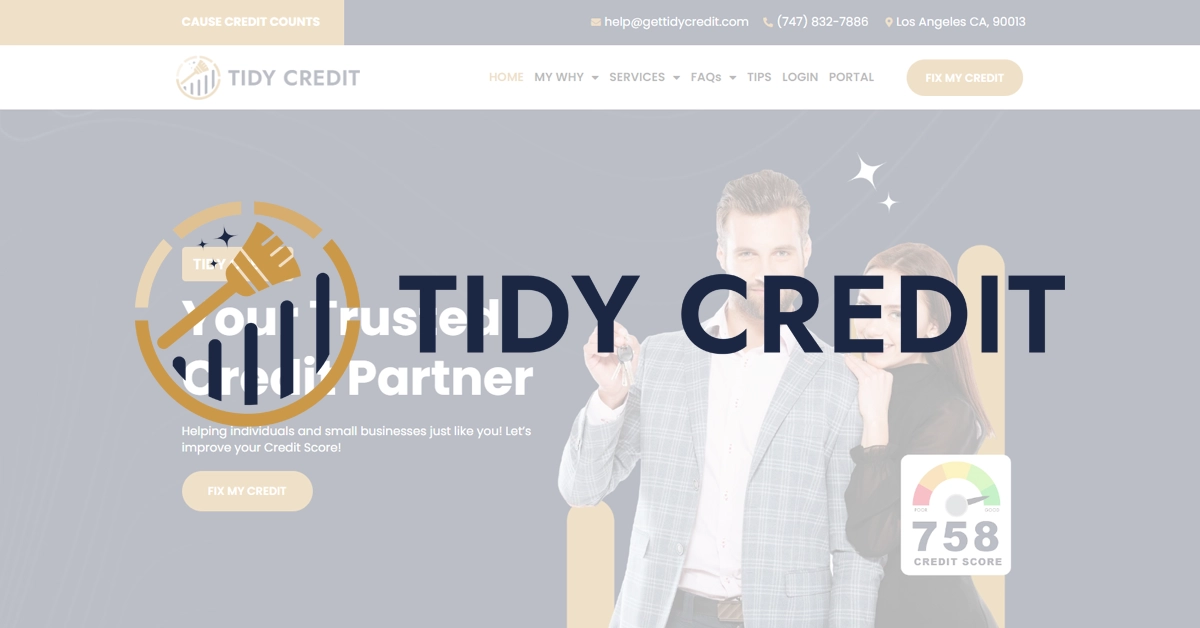 Credit Repair Agency In Los Angeles, CA | Tidy Credit